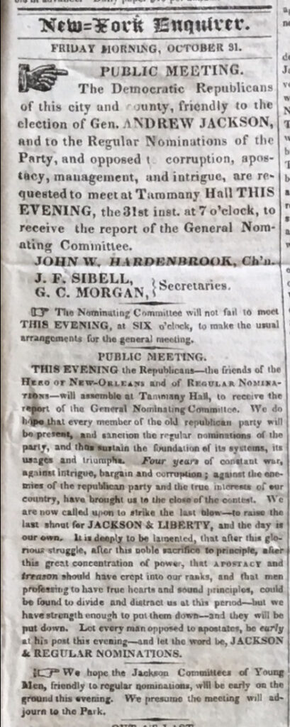 Election of 1828: The Candidates & Their Platforms | Mount Vernon